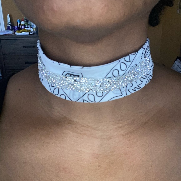 Jewelry | Bandana Stone Choker | Poshmark